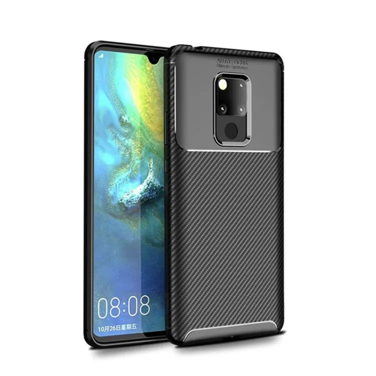 Maska Carbon Defender za Huawei Mate 20 X crna.