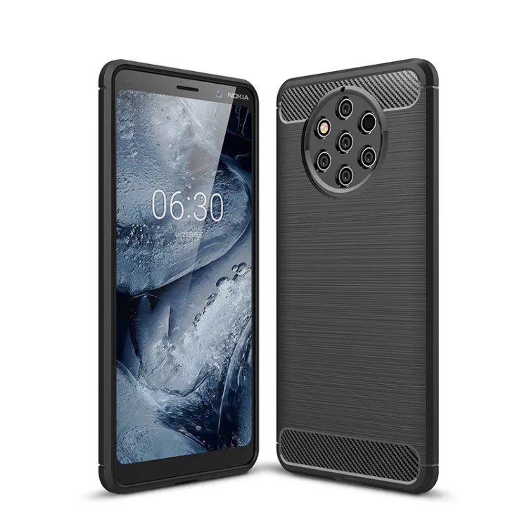 Maska Silicone Defender za Nokia 9 PureView crna.