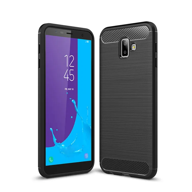 Maska Silicone Defender za Samsung J6 Plus/ J610FN (2018) EU crna.