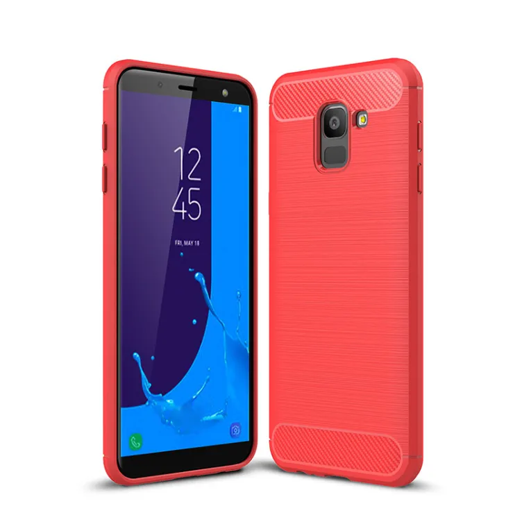 Maska Silicone Defender za Samsung J6/ J600F (2018) EU crvena.