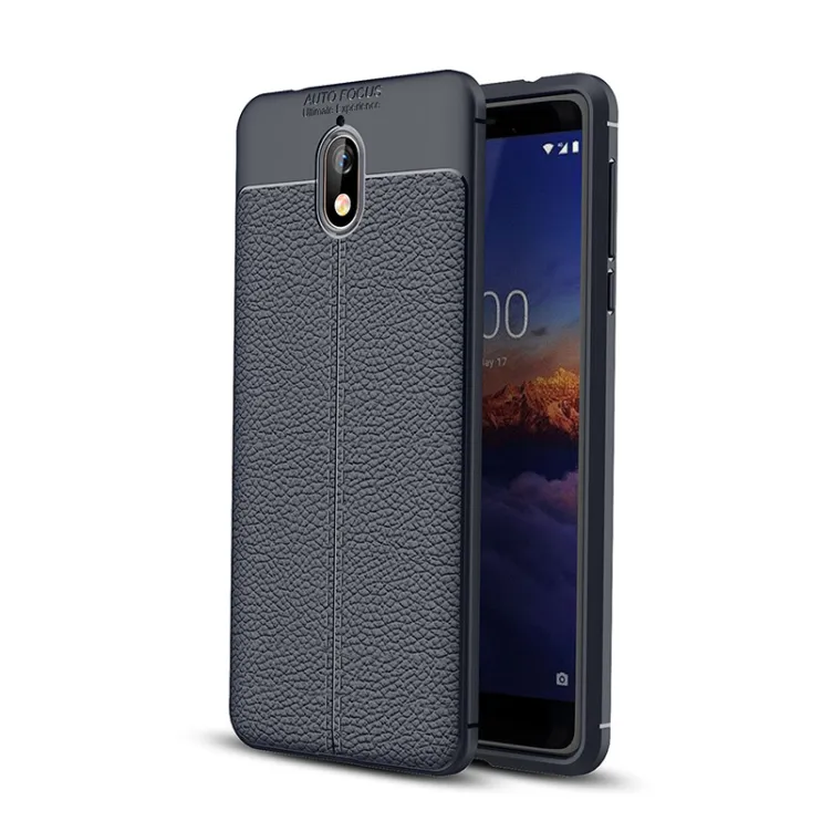 Maska Elegant man exclusive za Nokia 3.1 tamno plava.
