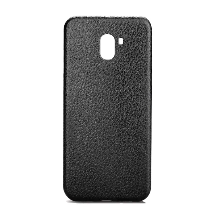 Maska Leather Look za Samsung J2 Pro (2018)/ J250 crna.