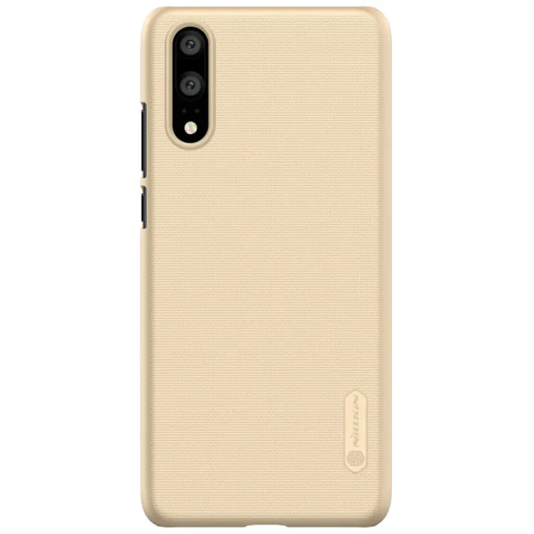 Maska Nillkin Super Frosted Shield za Huawei P20 zlatna.