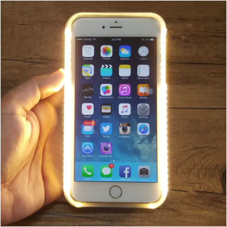 Maska Lumee power za iPhone 6 bela