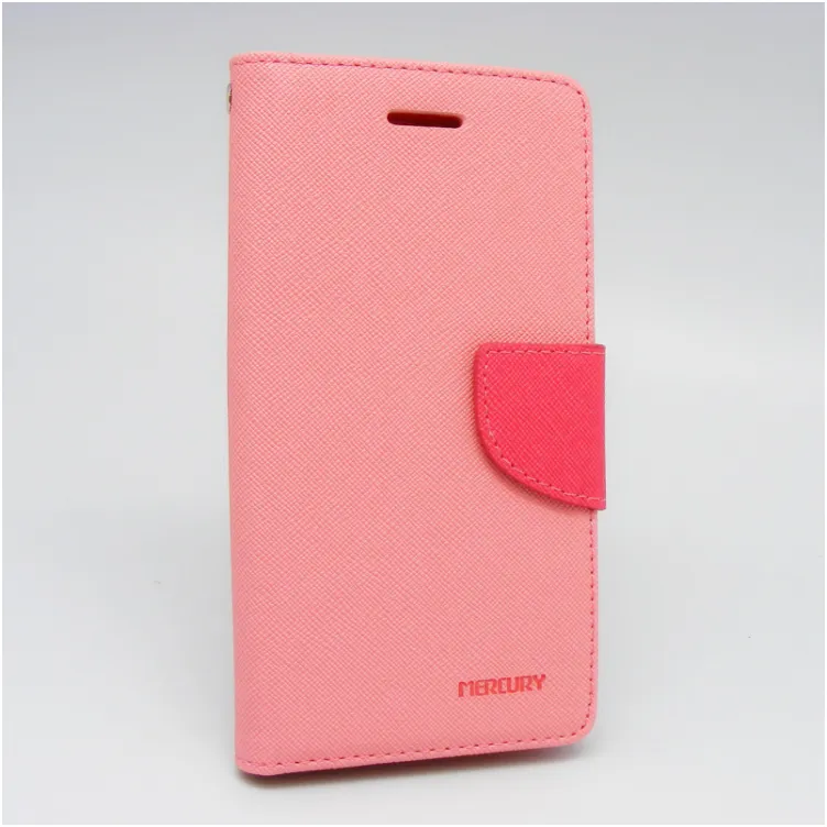 Maska na preklop Mercury za Samsung S4/ I9500 pink.