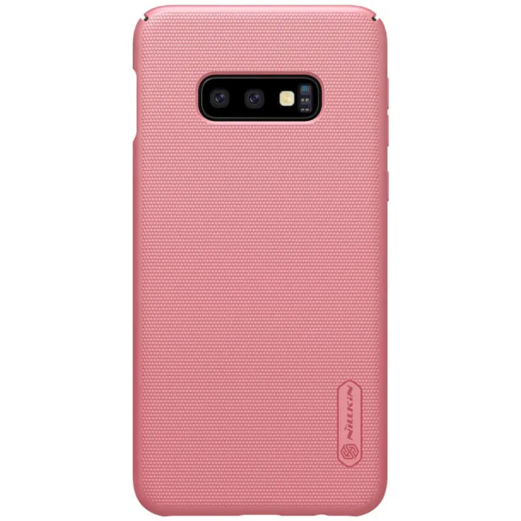 Maska Nillkin Super Frosted Shield za Samsung S10e/ G970 roze zlatna.