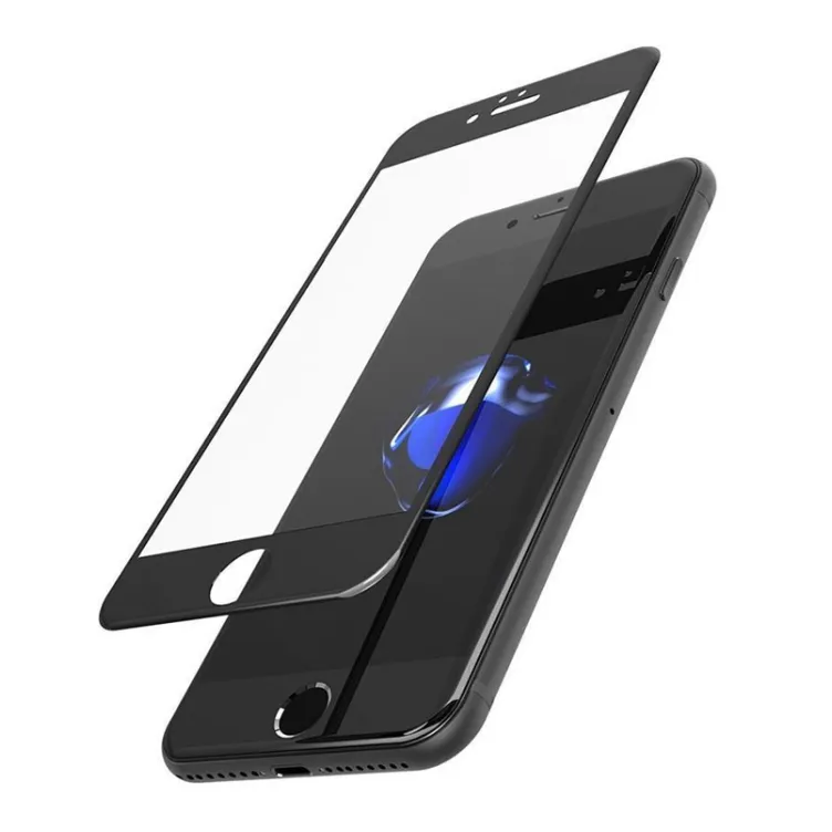 Zastitno staklo 5D UNIVERSAL za iPhone 6 Plus/ 7 Plus/ 8 Plus crno.