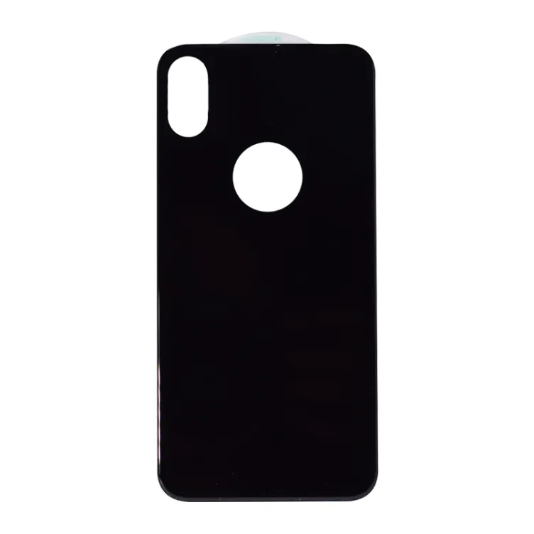Zastitno staklo 5D FULL COVER(zadnje) za iPhone X/ XS crno.