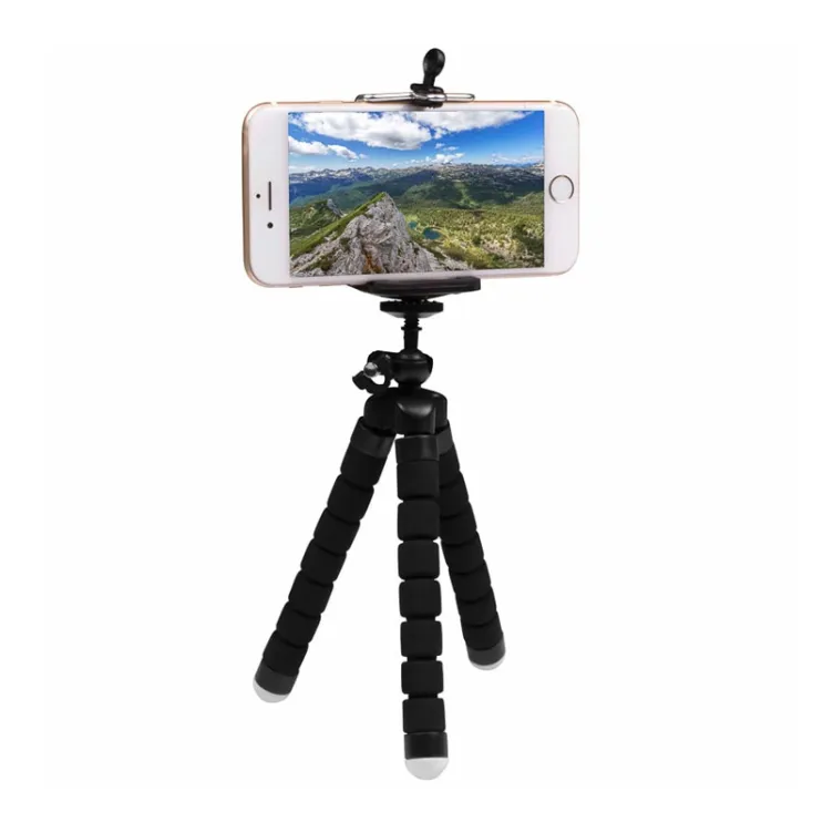 Stativ Tripod za mobilni telefon Mini Soft crni
