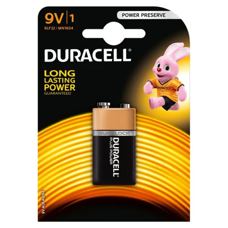 Duracell BASIC 9V alkalna baterija