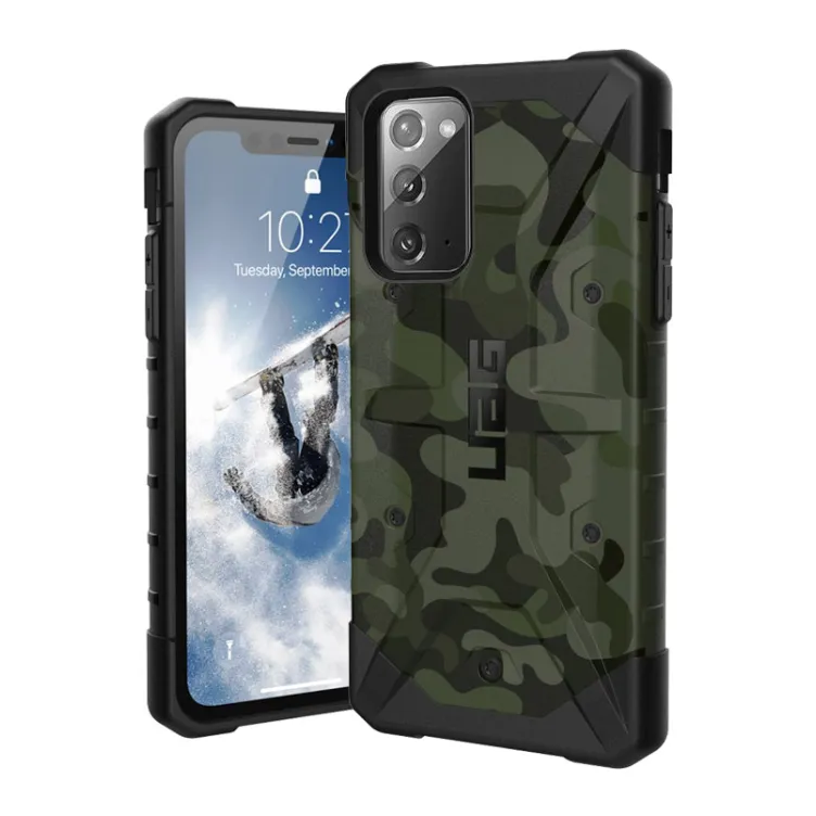 Maska UAG Pathfinder Camo za Samsung Note 20/ N980F zelena