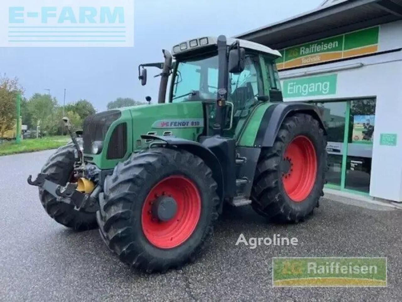Fendt 818 vario traktor točkaš