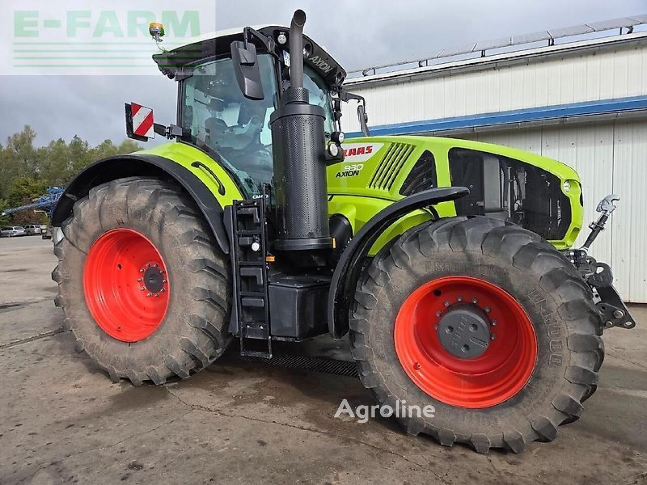 Claas axion 930 + cemis 1200 traktor točkaš