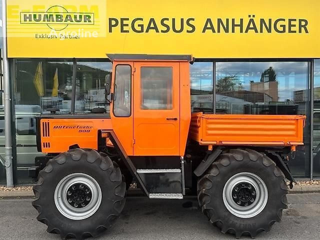 Mercedes-Benz mb-trac 900 turbo schlepper kipper oldtimer traktor traktor točkaš