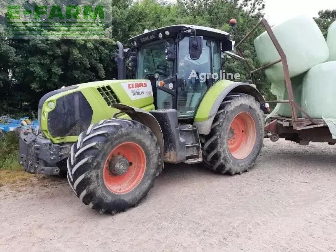 Claas arion650 traktor točkaš