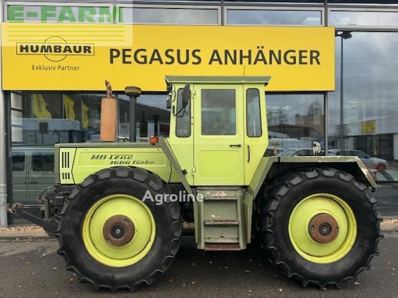 Mercedes-Benz mb-trac 1600turbo schlepper traktor oldtimer ehr traktor točkaš