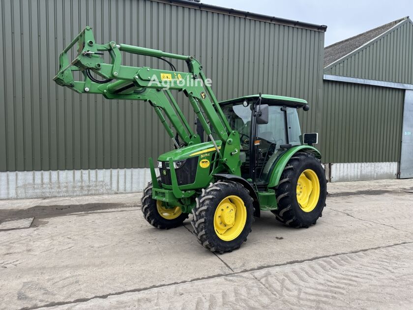 John Deere 5075E c/w H240 traktor točkaš