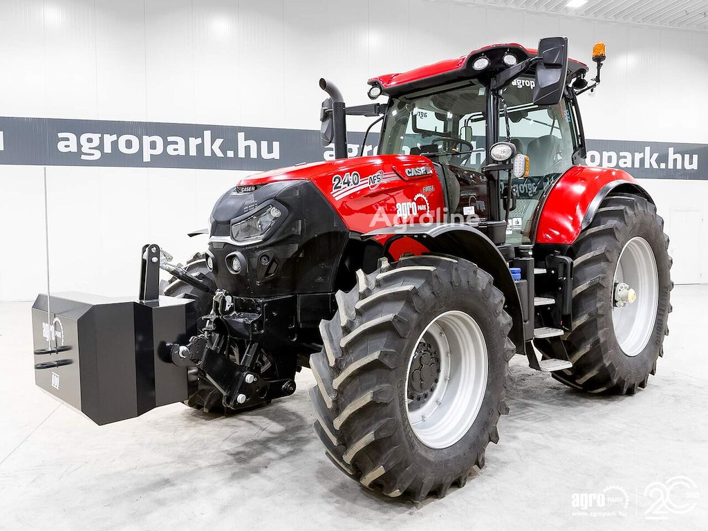 Case IH Puma 240 CVX CVXDrive 50 km/h, axle suspension, cab suspension traktor točkaš