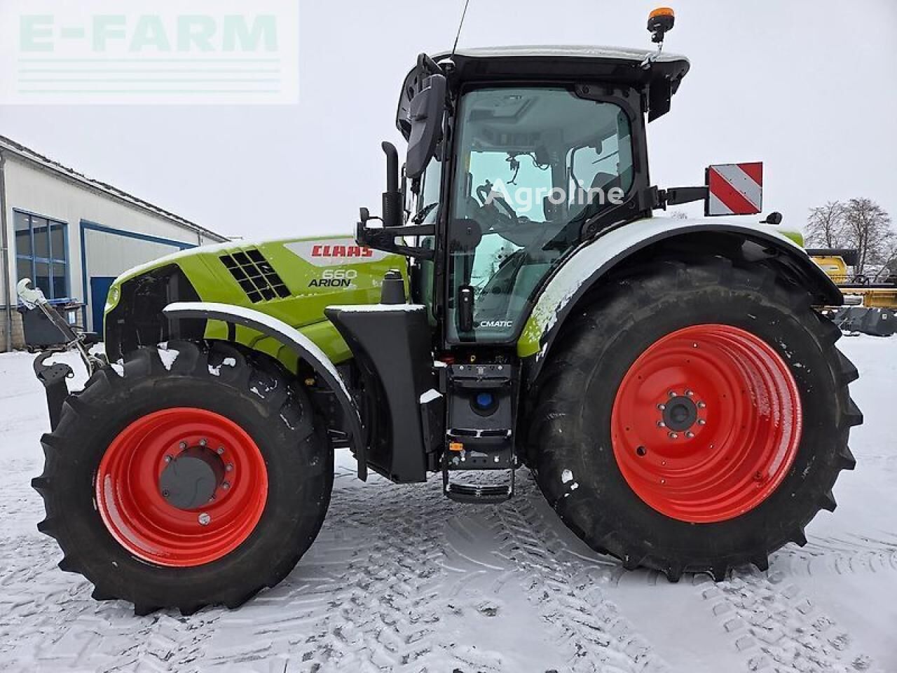 Claas arion 660 + rtk traktor točkaš