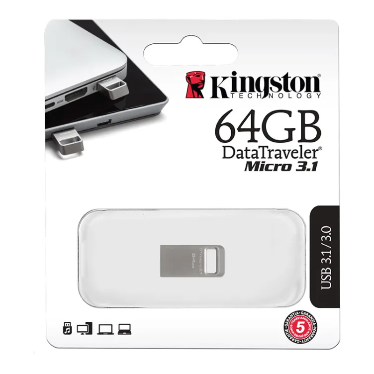 USB Kingston USB 3.1 64GB DataTraveler Micro 3.1/3.0 DTMC3/64GB