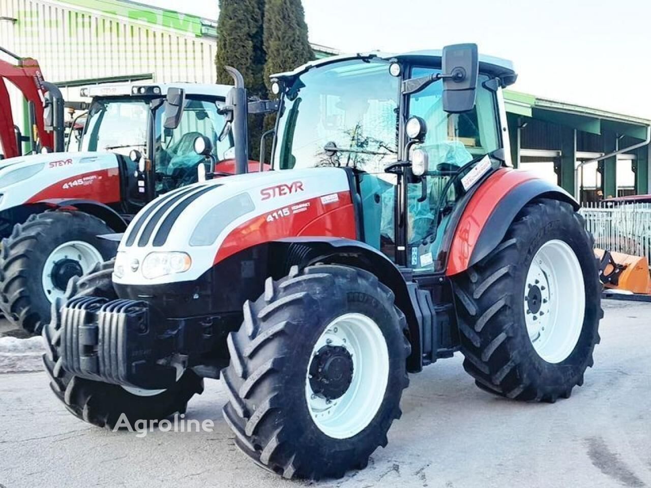 Steyr 4115 kompakt et komfort traktor točkaš