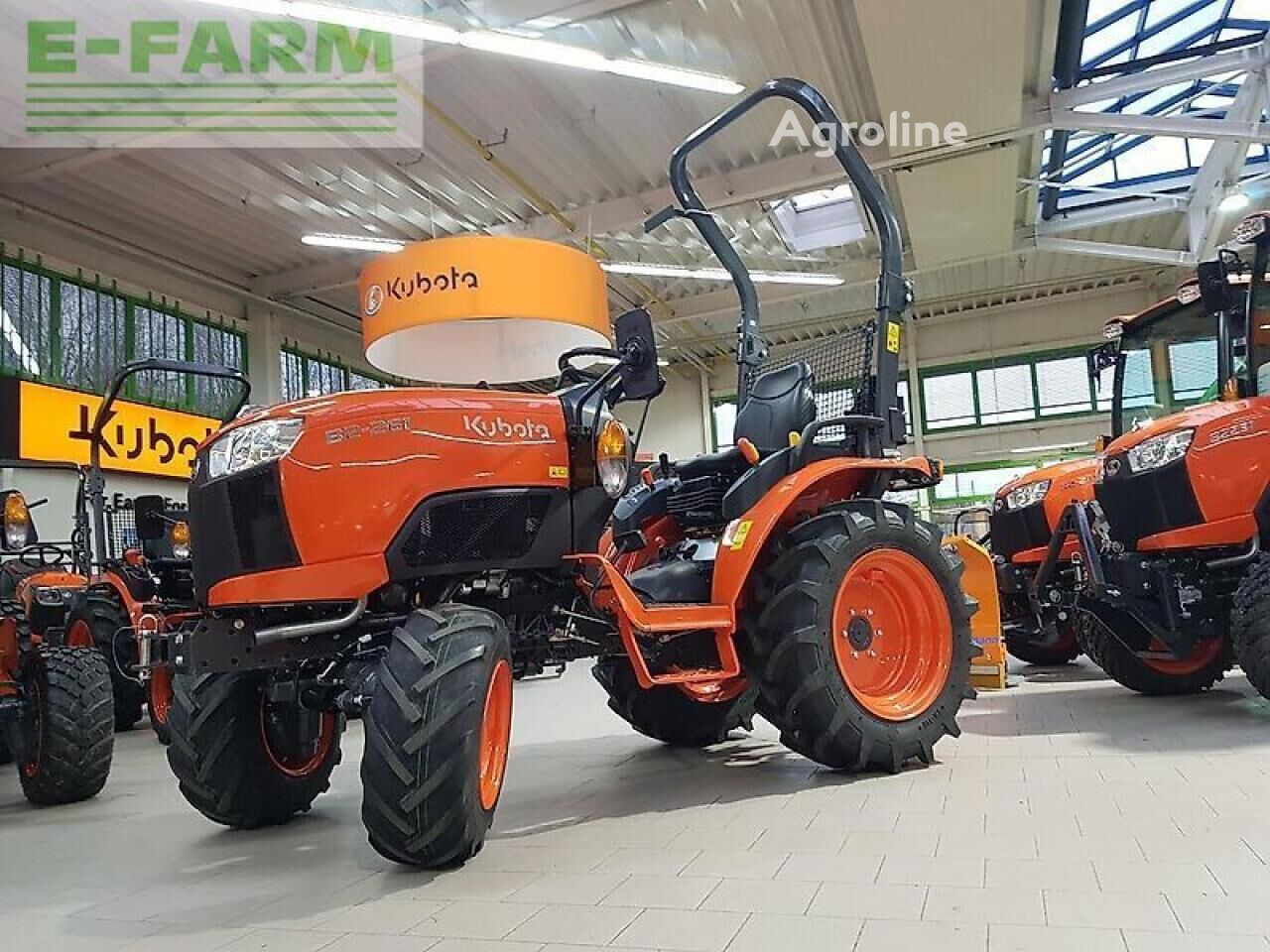 Kubota b2-261 h rops ab 0,99% traktor točkaš