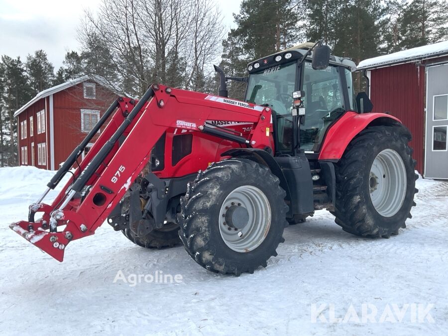Prodaje se Massey Ferguson 7495 traktor točkaš na aukciji