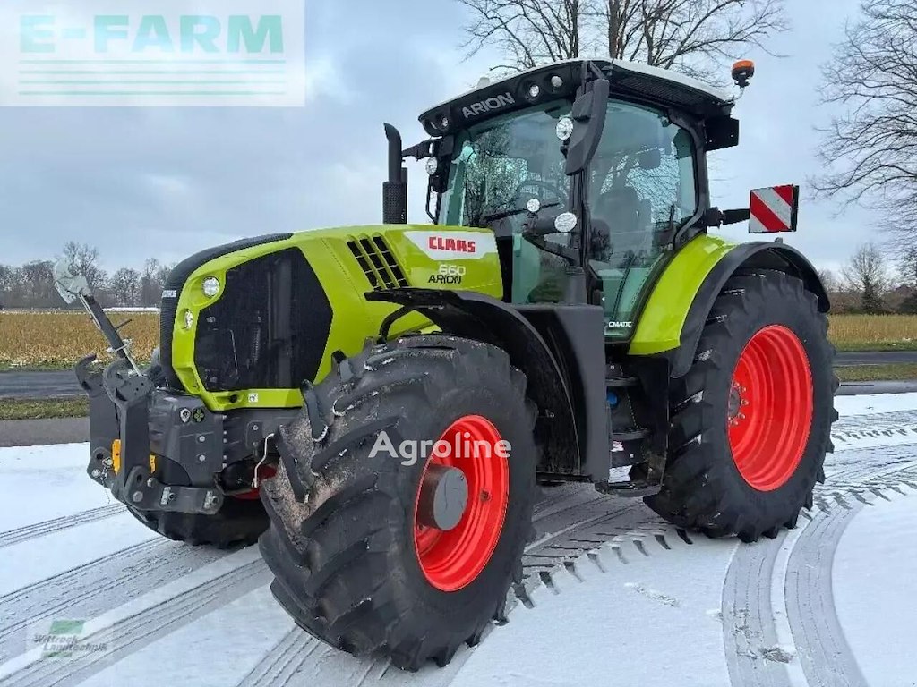 Claas arion 660 traktor točkaš