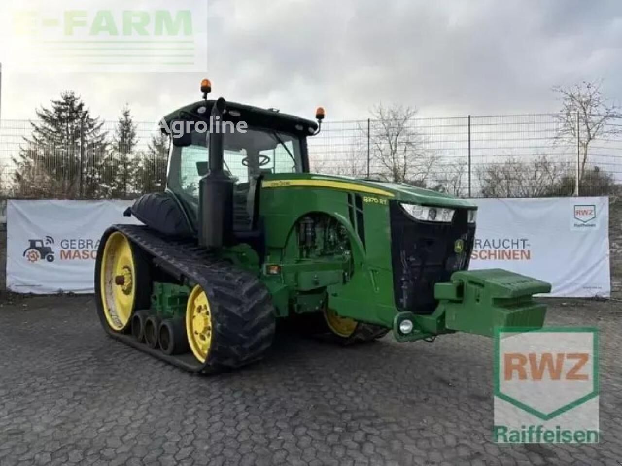 John Deere 8370 rt traktor točkaš