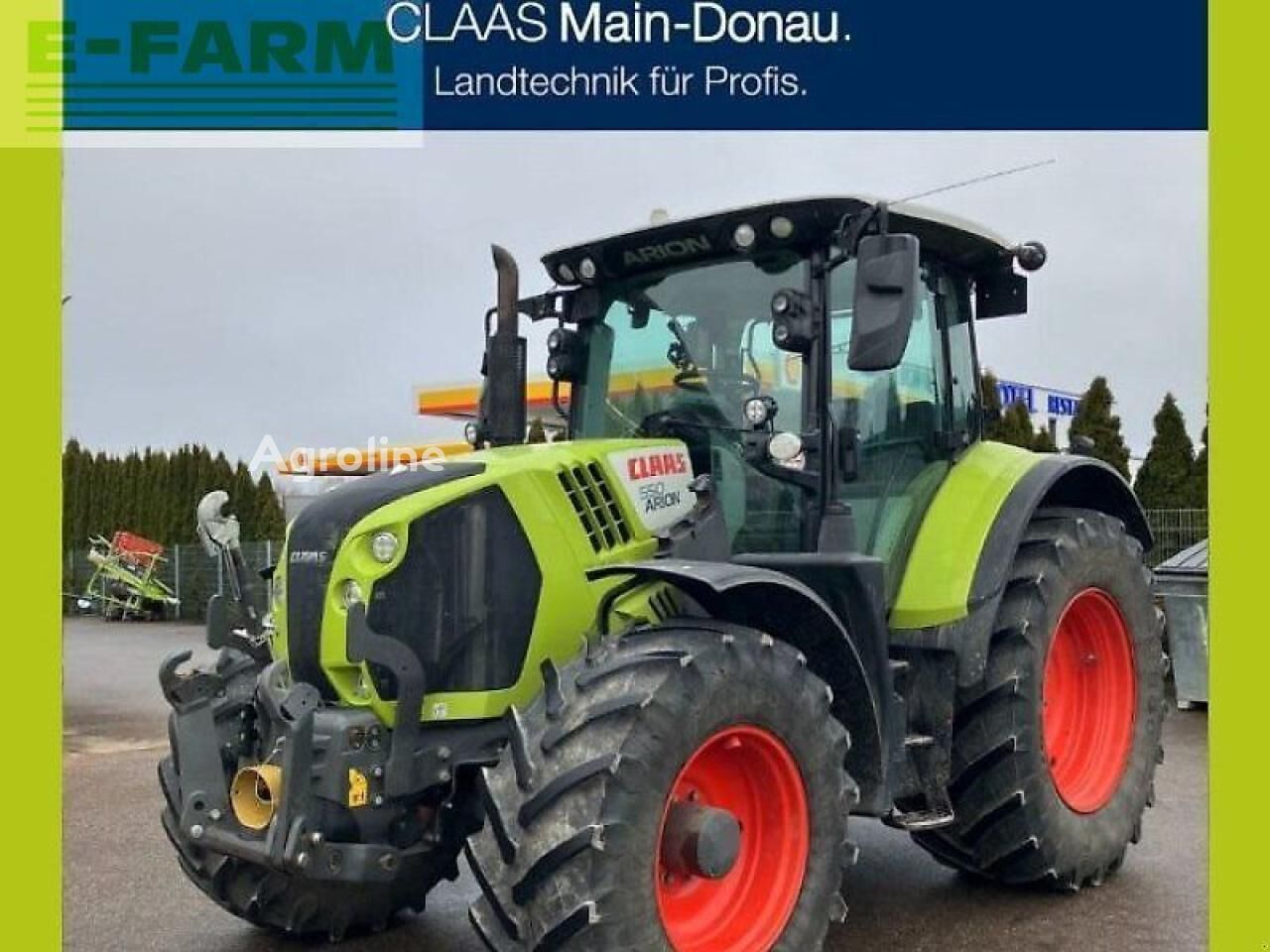 Claas arion 550 cmatic cebis CMATIC CEBIS traktor točkaš