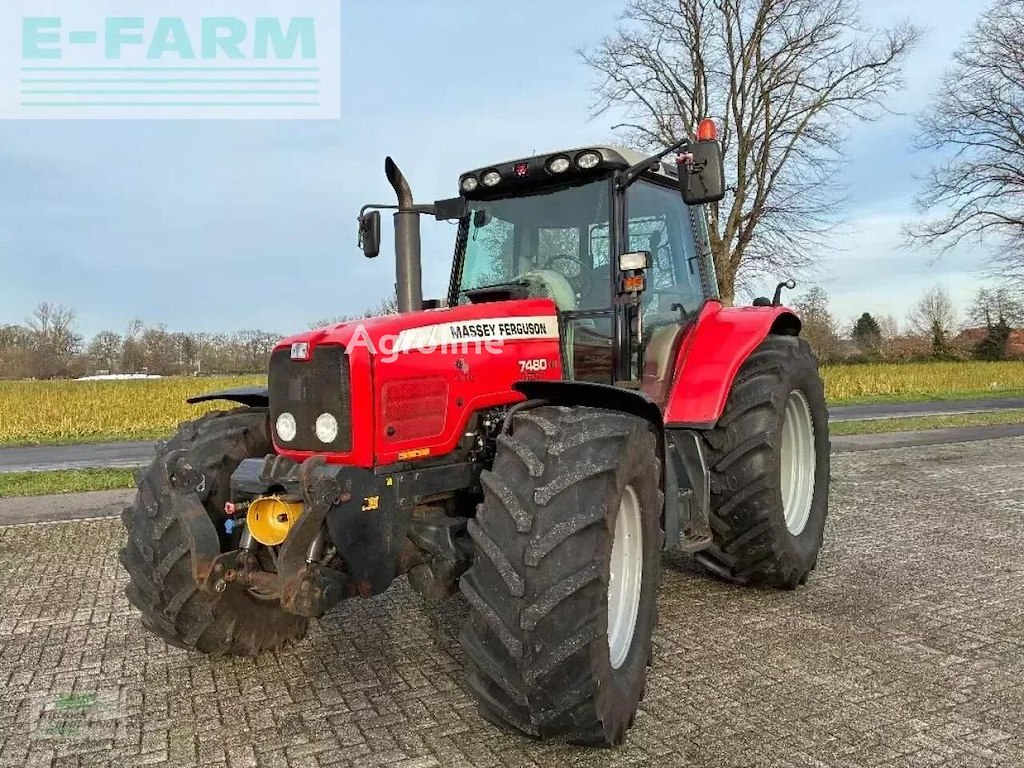Massey Ferguson 7480 dyna-vt traktor točkaš