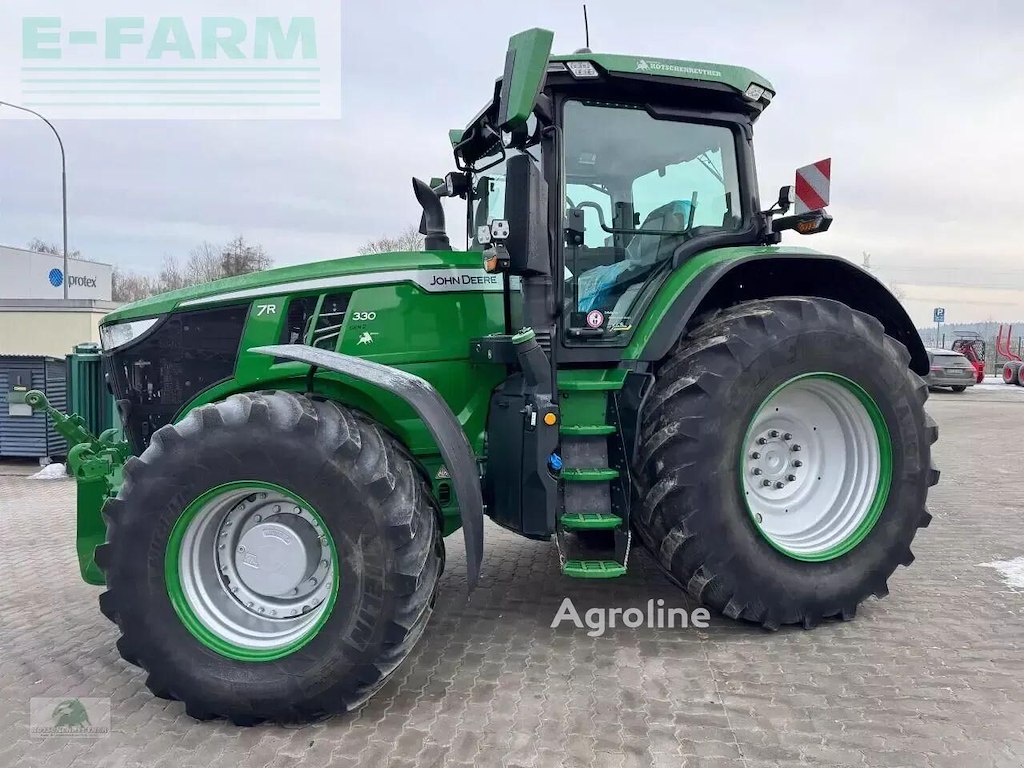 John Deere 7r330 traktor točkaš