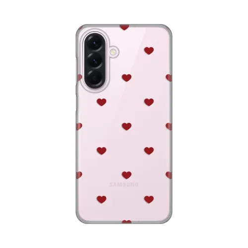 Silikonska futrola - maska print za Samsung A566 Galaxy A56 5G Red Hearts