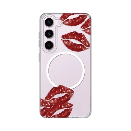 Futrola - maska print Magsafe za Samsung S911B Galaxy S23 Kisses