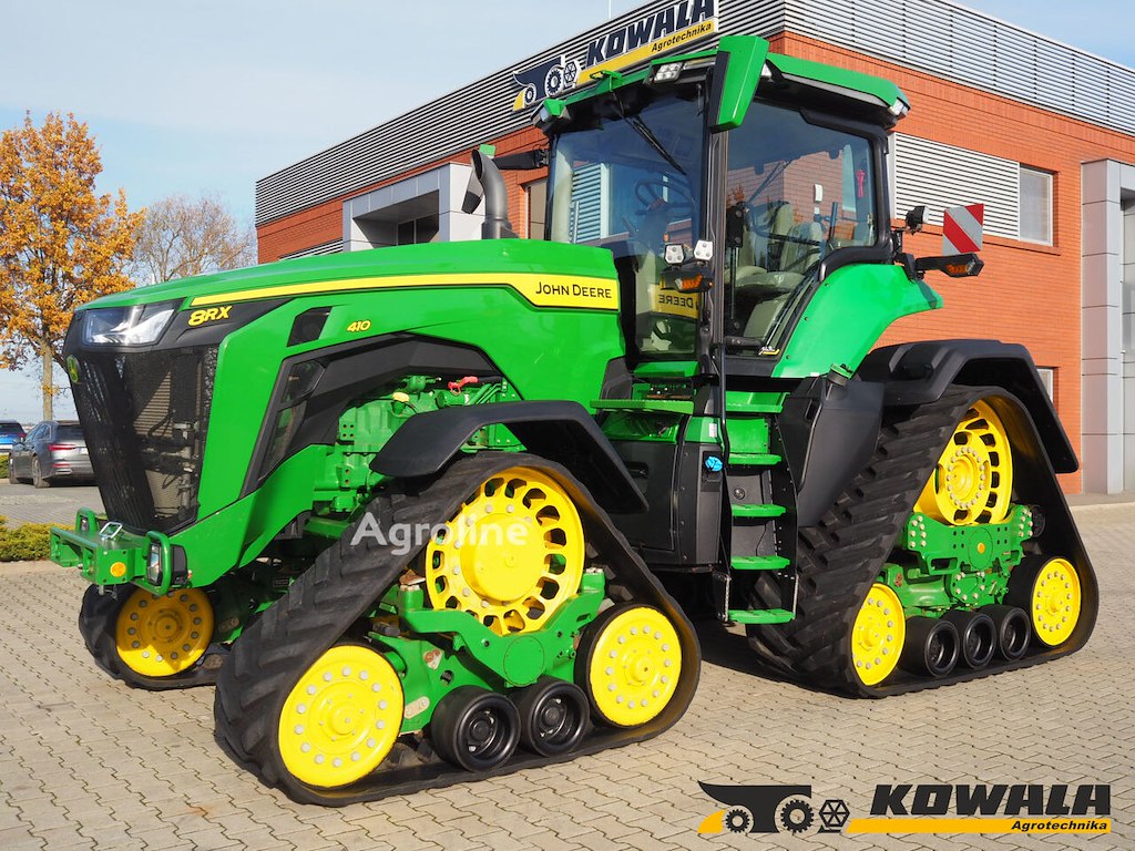 John Deere 8RX 410 traktor guseničar