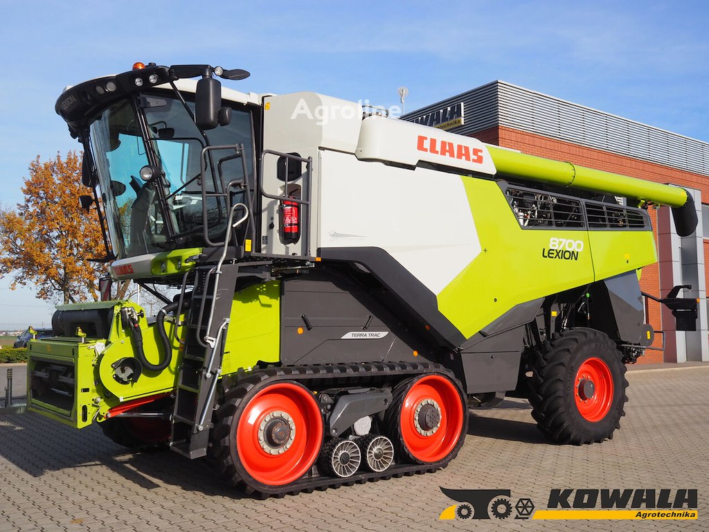 Claas Lexion 8700TT + V1080 2-stage threshing drum drive kombajn za žito