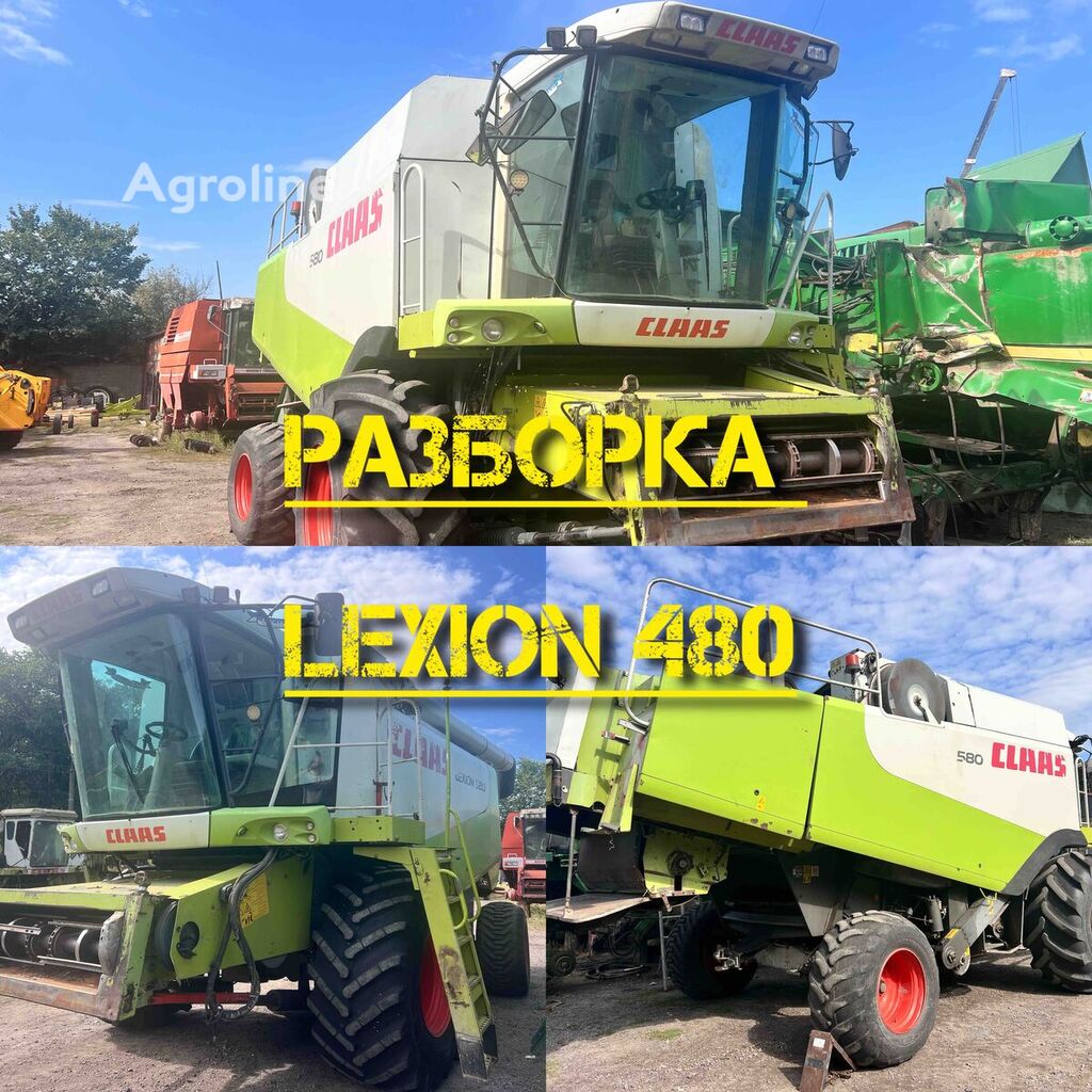 Claas lexion 480 kombajn za žito po rezervnim delovima