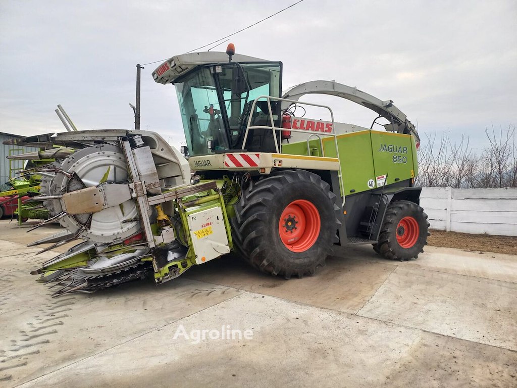 Claas Jaguar 850 + RU600 krmni kombajn
