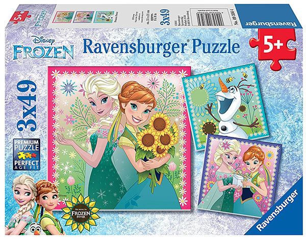 Ravensburger puzzle Dečije puzle - 3x49 - Disney - Frozen - Frozen Fever 3x49 delova RA09356