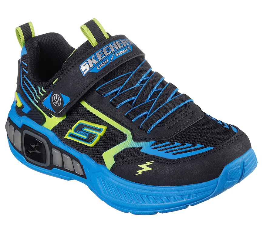 Skechers Patike za dečake Light Storm 3, 400151L-BBLM, Teget