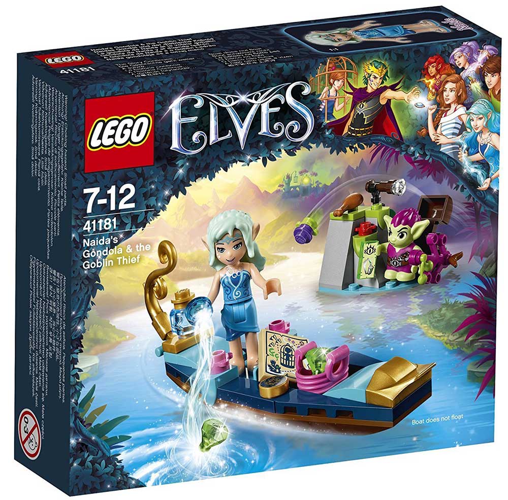 LEGO® Elves kocke Naidas Gondola and the Goblin Thief - Najdina gondola i goblin lopov 67 delova 41181