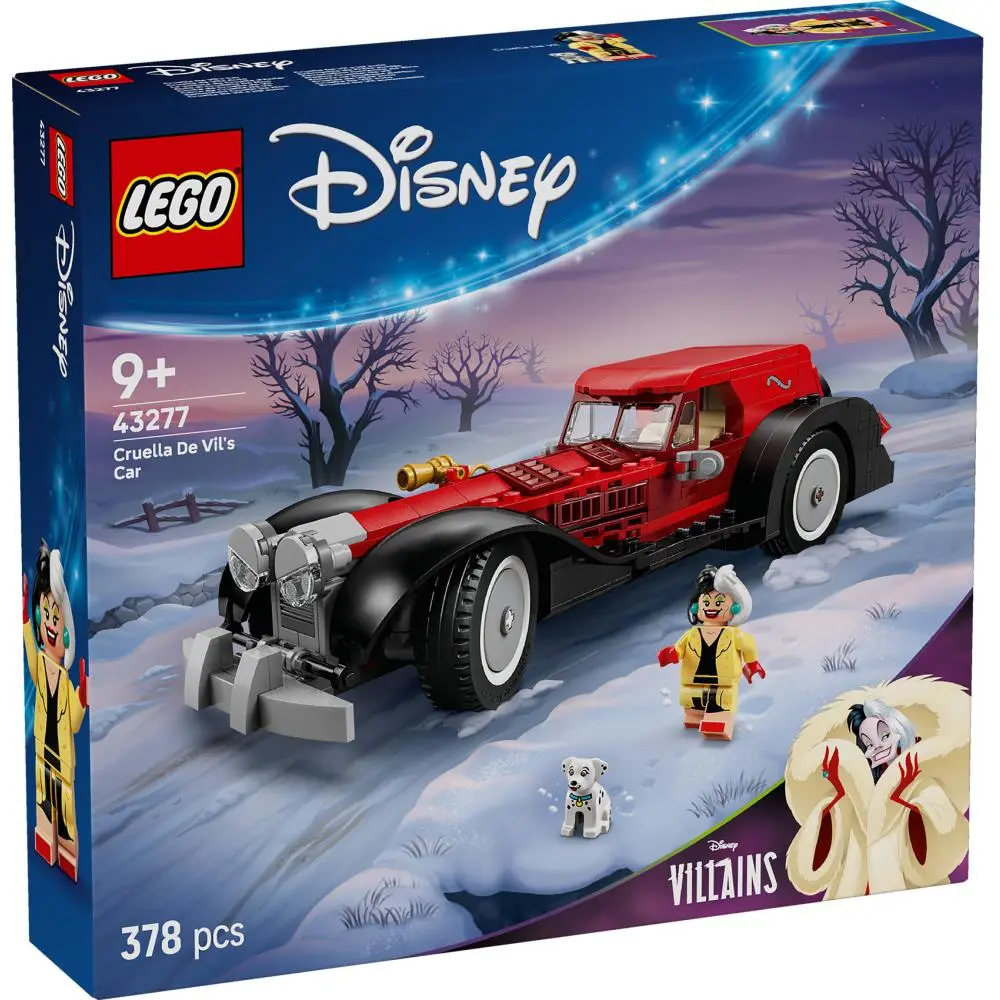 LEGO 43277 Automobil Kruele De Vil