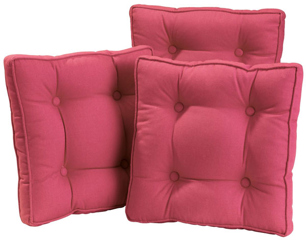 Futon jastuče za stolice ANNEBELL 40x40x5 roze 4 komada