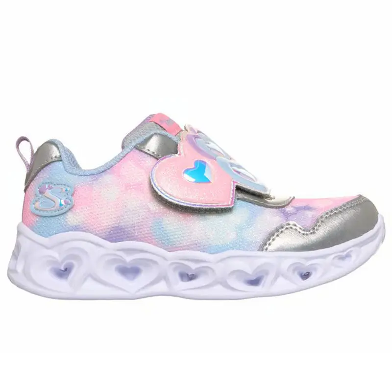 Skechers Patike za devojčice Heart Lights, Šarene