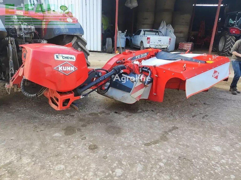 Kuhn FC 3115 D-FF roto-kosačica s gnječilom