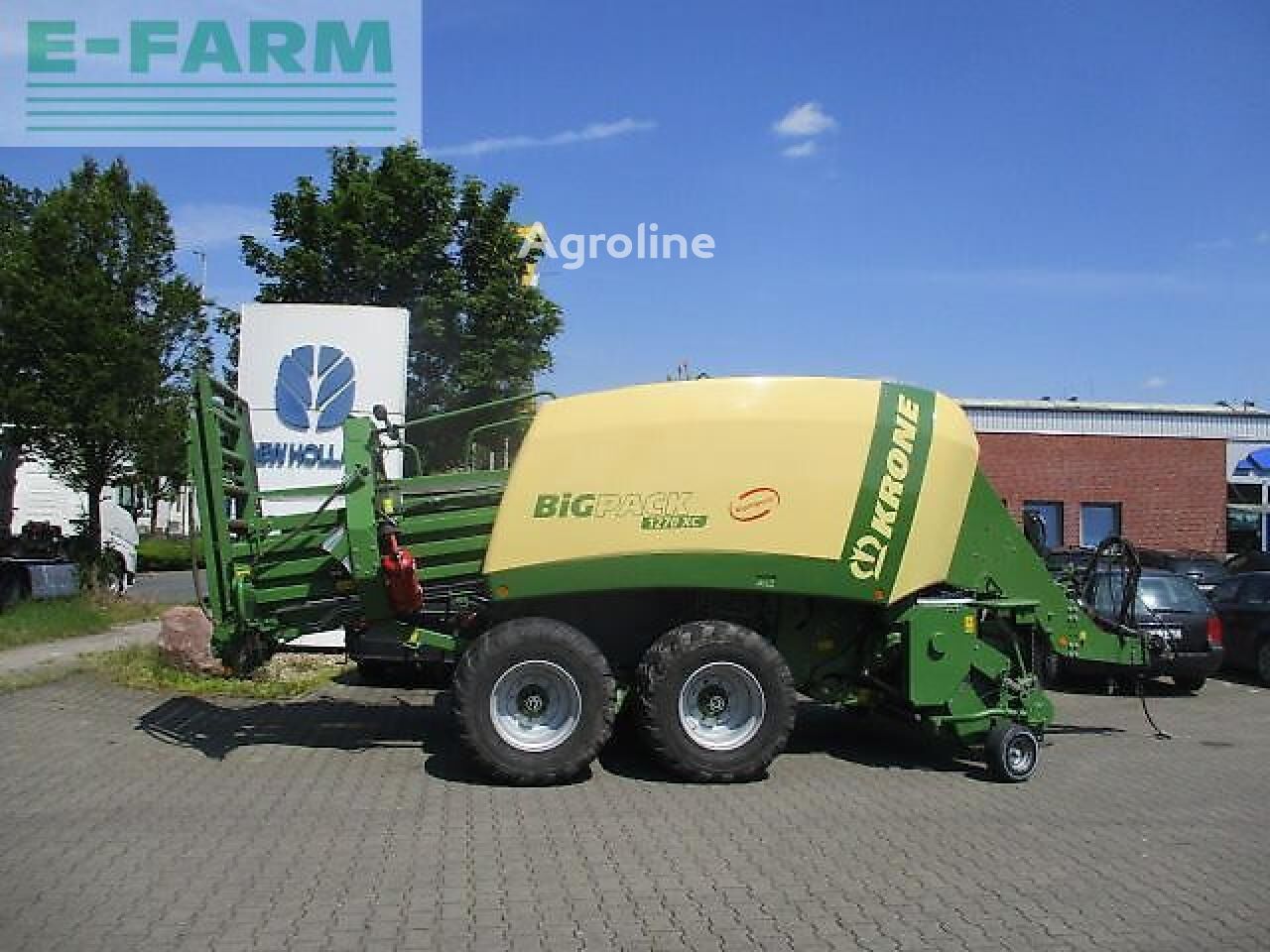 Krone bigpack 1270 xc highspeed balirka za četvrtaste bale