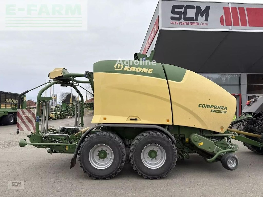 Krone comprima cf155 xc plus balirka za četvrtaste bale
