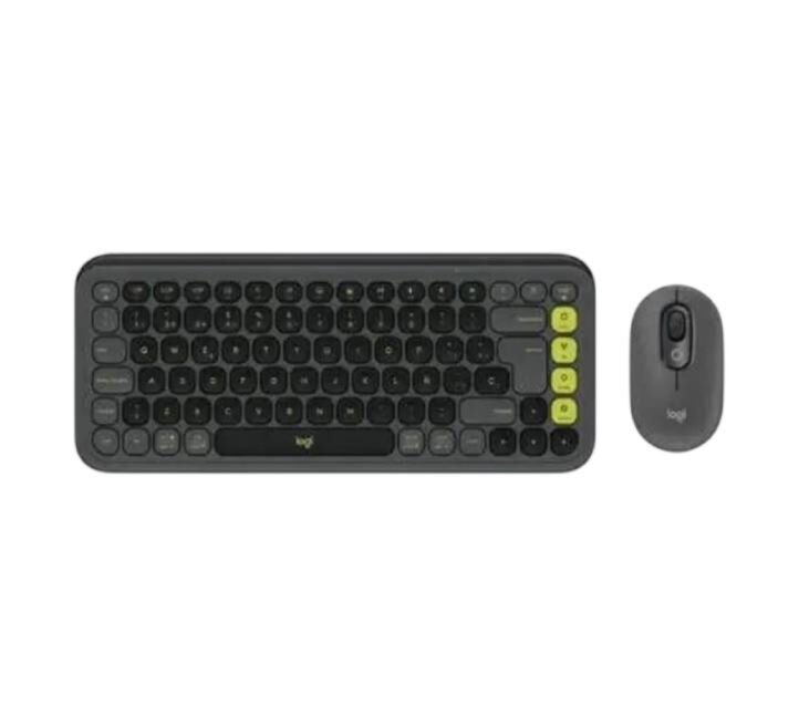 LOGITECH SET TASTATURA I MIŠ POP-ICON-COMB GRAPH - CRNI
