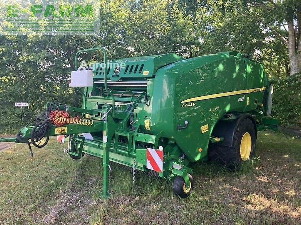John Deere festkammer-kombipresse c441r balirka za četvrtaste bale