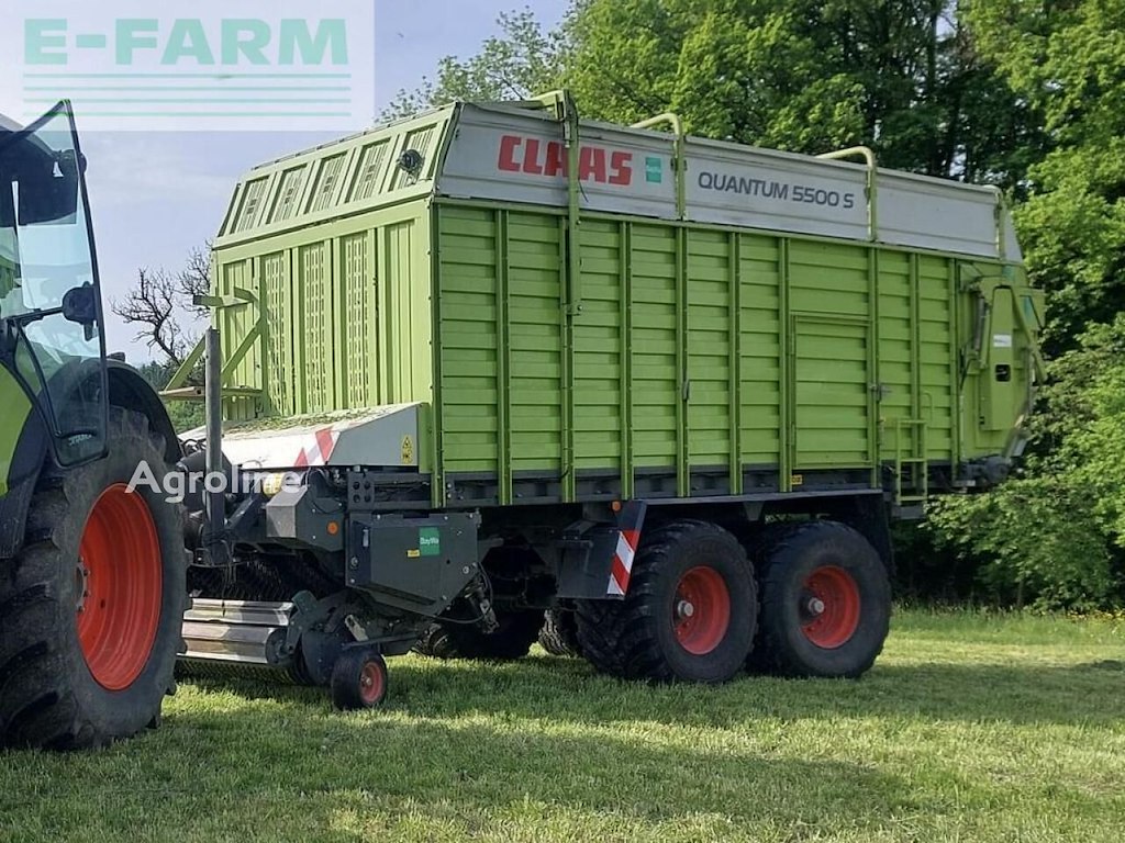 Claas quantum 5500 s samoutovarna prikolica